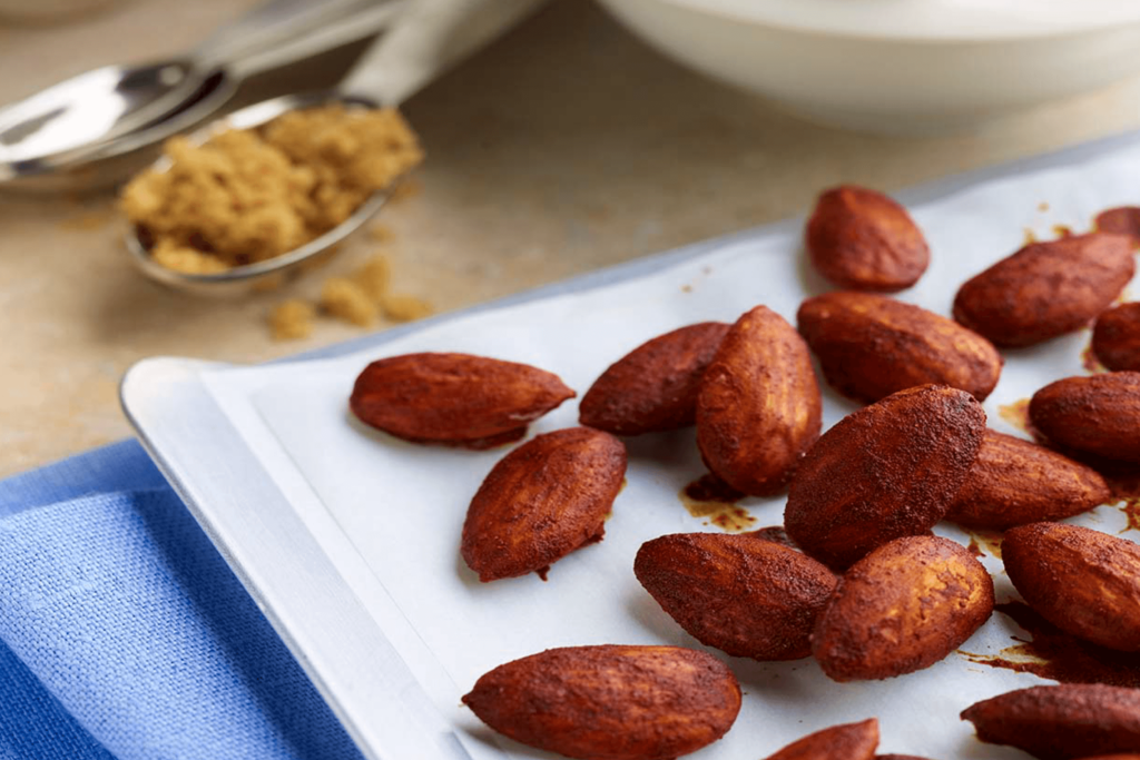 Cinnamon Spiced Almonds - Nuthealth.org