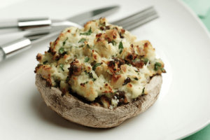 Field Mushrooms with Brazil Nuts and Ricotta - Nuthealth.org